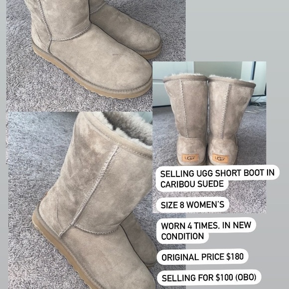 UGG | Shoes | Tredlite Line By Ugg Color Caribou Suede | Poshmark